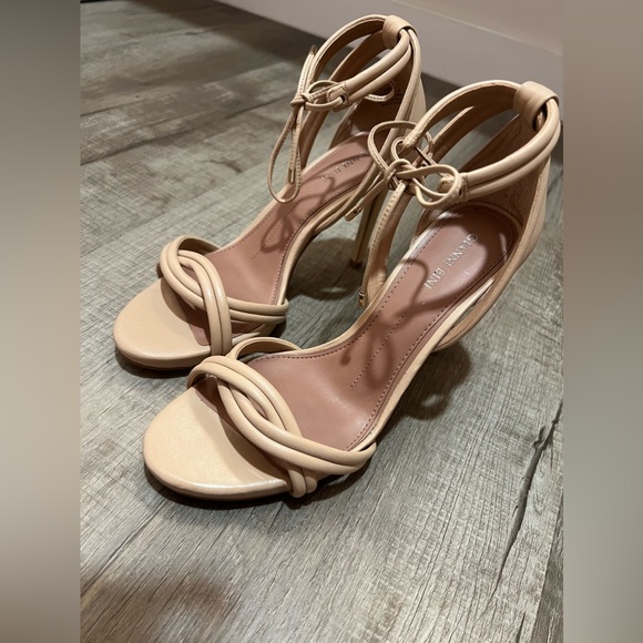 Gianni Bini | Shoes | Nude Gianni Bini High Heel Sandal Shoe 354 Inch ...